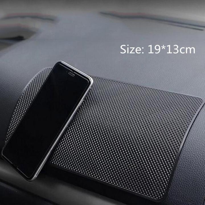 Car Dashboard Sticky Anti-Slip PVC Mat Auto Anti-skid Gel Pad for Phone ...