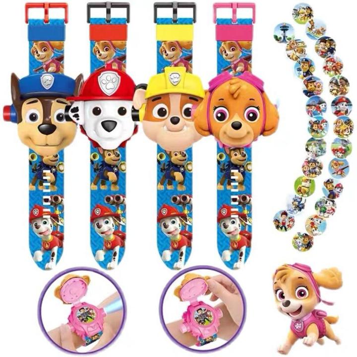 Anime Paw patrol Toys Digital Watch Projection 24 Style Cartoon ...