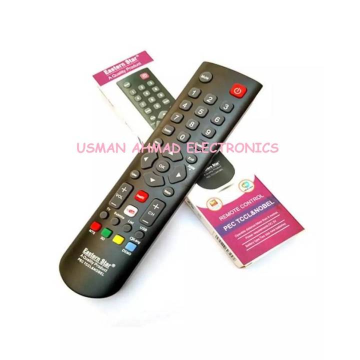 Universal TCL Remote for Android LED TV with YouTub Button | Daraz.pk