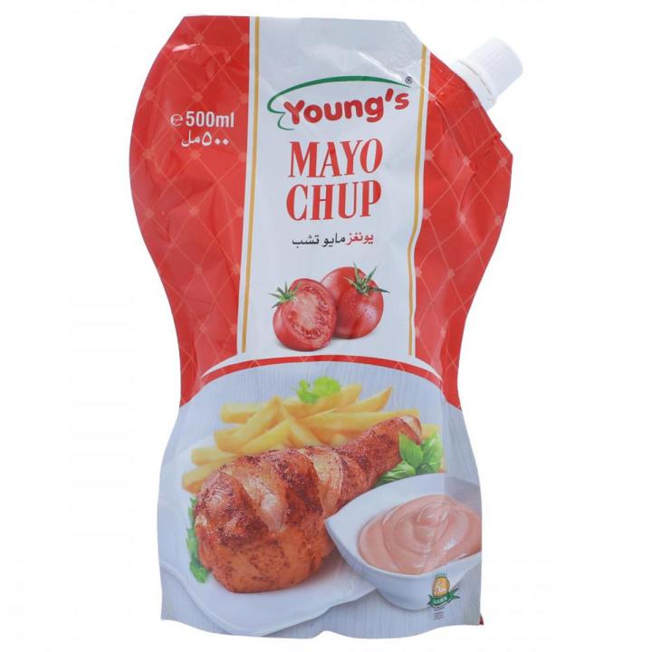 YOUNGS SPREAD MAYO CHUP 500 ML BASIC | Daraz.pk