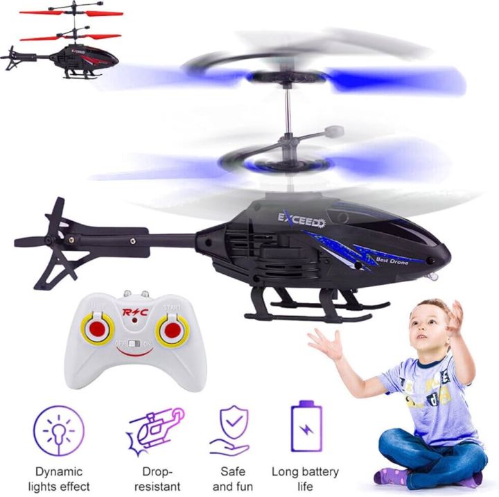 Remote Control Helicopter with LED & Sensor Control – Best RC Airplane ...