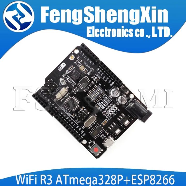 Wifi R3 Atmega328pesp8266 32mb Memory Usb Ttl Uno Ch340g For Arduino Uno Nodemcu Wemos