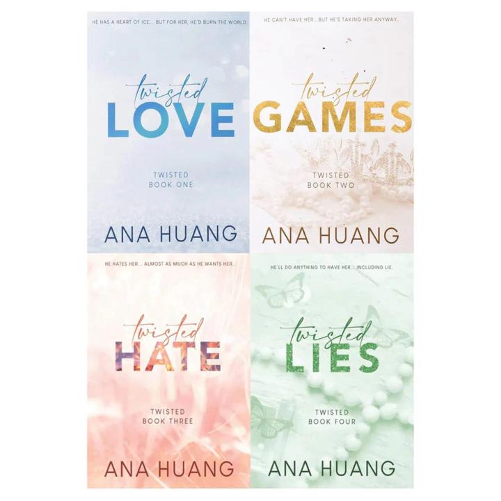 Twisted Love Series Four Books (Twisted Love + Twisted Games + Twisted Hate + Twisted Lies) by ...