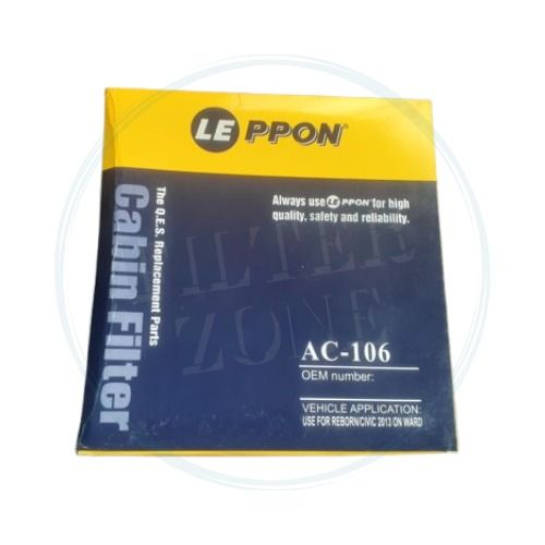 AC-106 CABIN FILTER LEPPON AC FILTER FOR Honda Civic Reborn | Daraz.pk