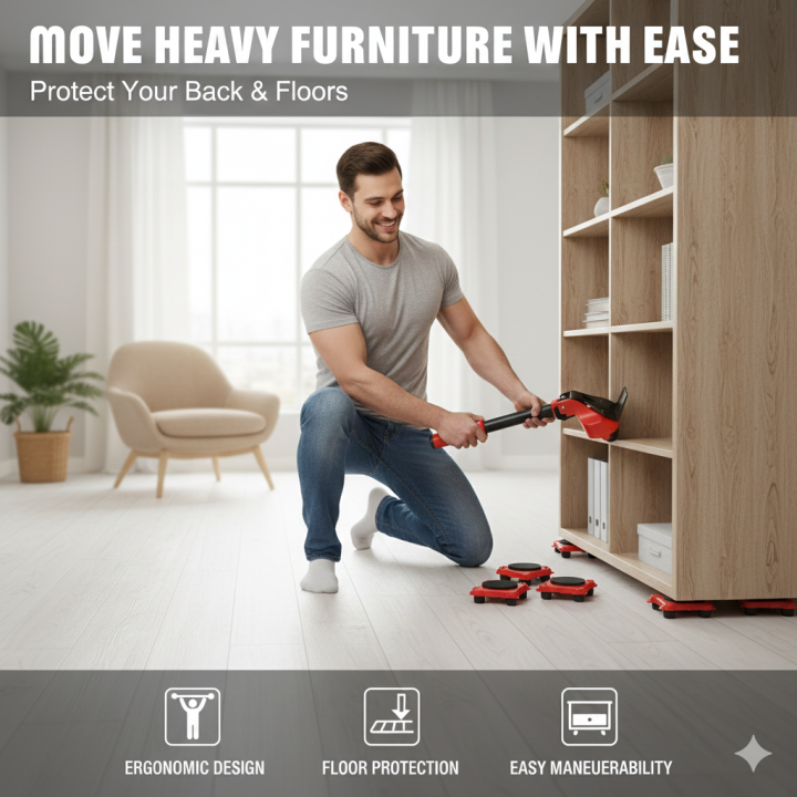 Furniture Moving Tool Heavy Object Mover Set – Furniture Transport ...