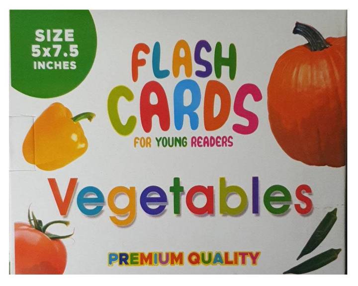 vegetables Flash Card | Daraz.pk