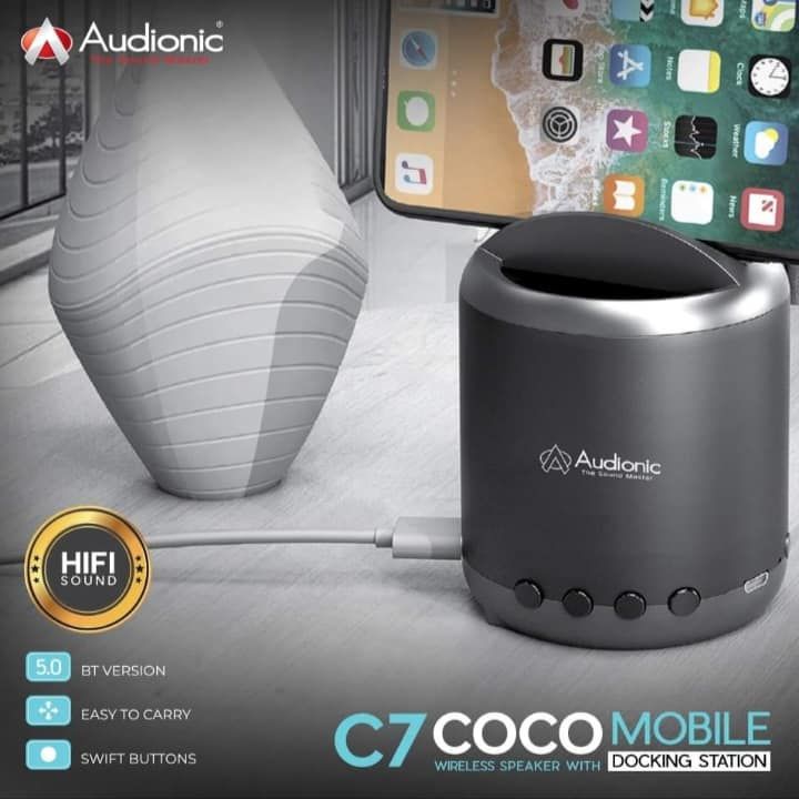 AUDIONIC COCO C7 MOBILE SPEAKER MINI PORTABLE SPEAKER SD CARD SUPPORTED ...