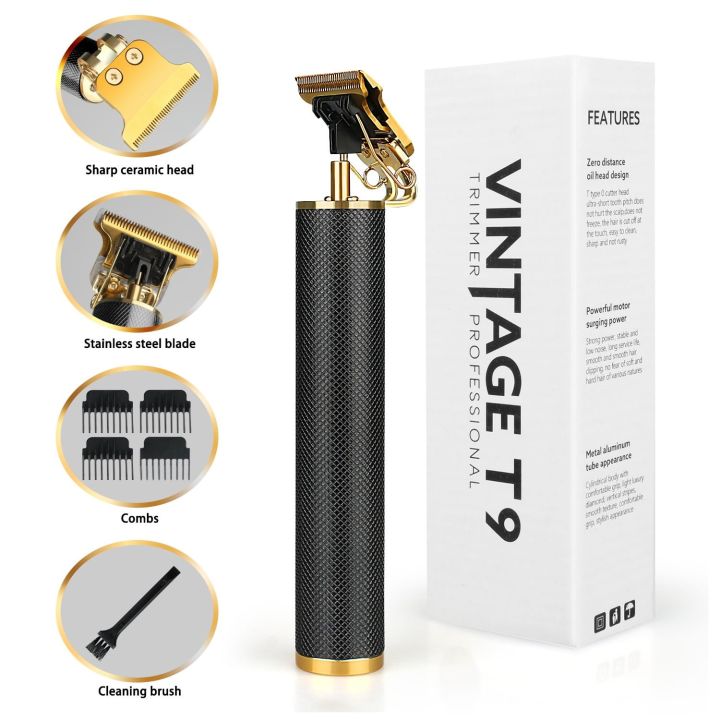 T9 Trimmer Hair Clipper & Hair Trimmer Professional - Rechargeable ...