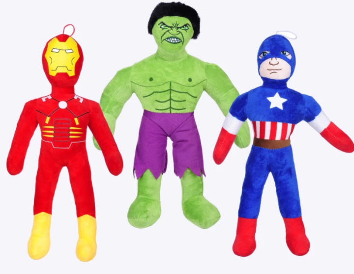 Avengers Stuff Toys Collection ironman, Superman, Hulk, Spiderman For ...