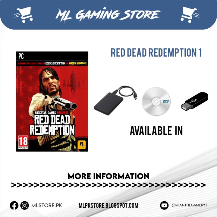Red Dead Redemption 1 - Offline Game For PC - PC Game - Run On 2GB ...