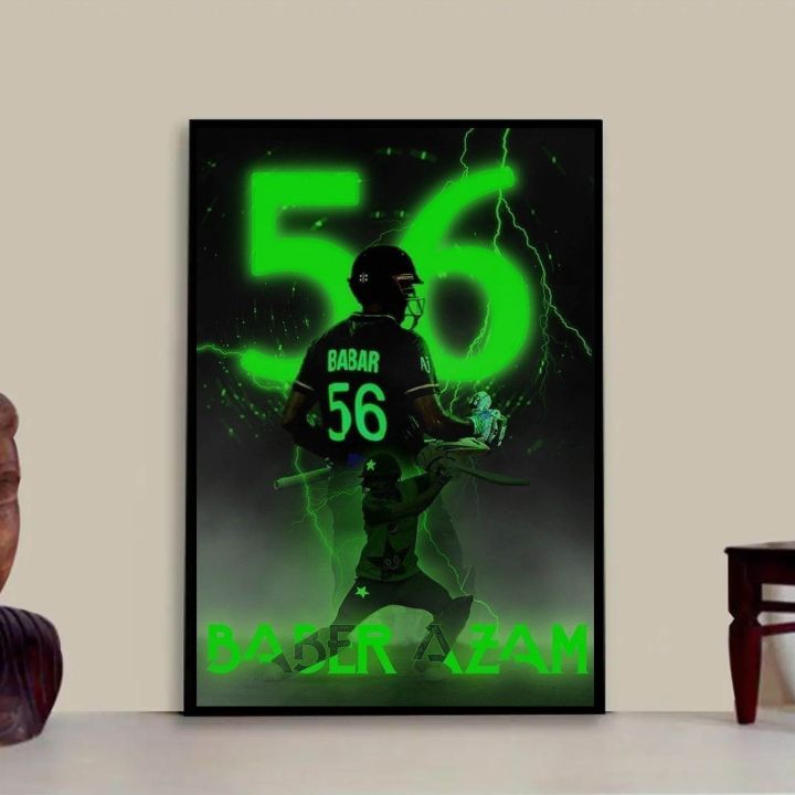 Babar Azam Photo Frame for Pakistan Cricket Boys and Girls Fans | Daraz.pk