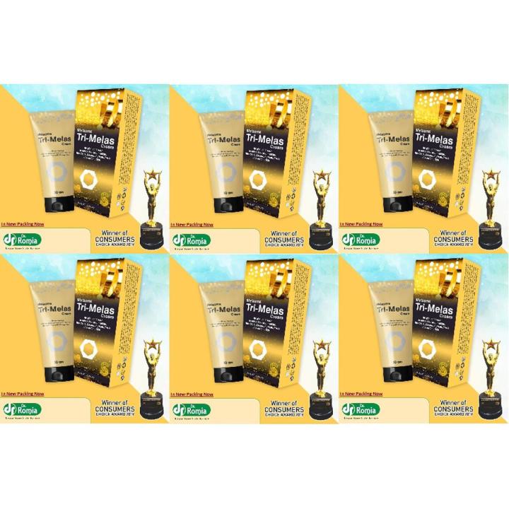Dr Romia Tri Melas Melasma Cream (Pack of Six) | Daraz.pk