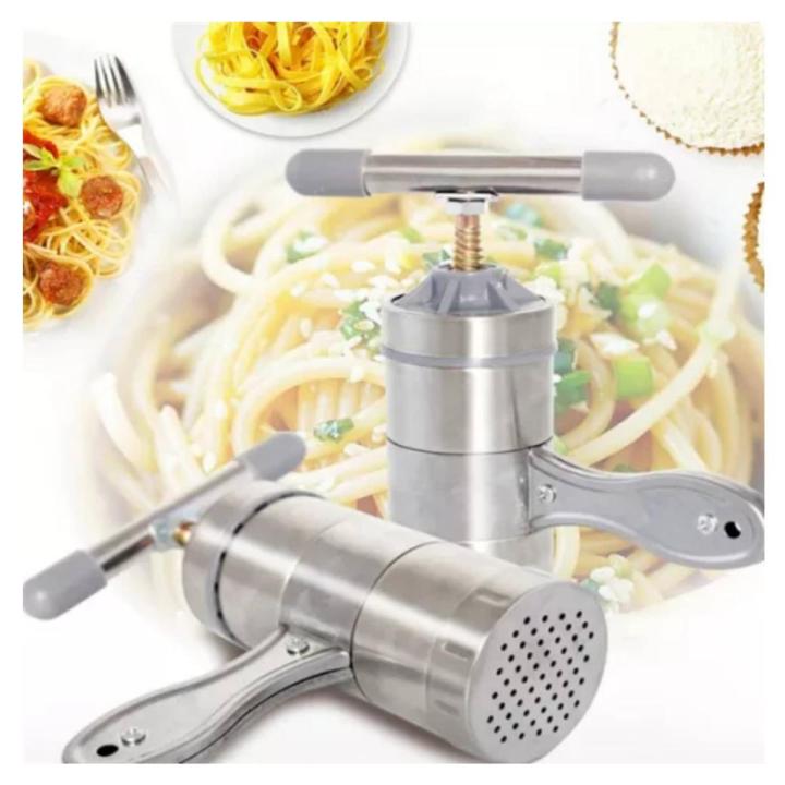 Stainless Steel Falooda Noodles Pasta maker Nimko Snack Maker-Basic ...