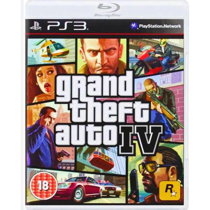 Grand Theft Auto 1V GTA 4 PlayStation 3 PS3 Game DVD Used Daraz.pk