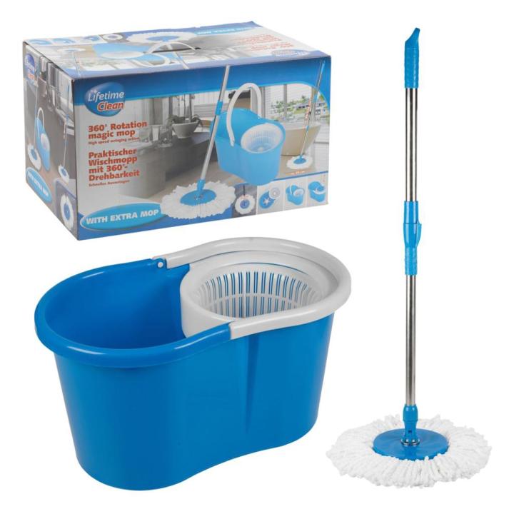 MAGIC WASH FLOOR CLEANING 360 SPIN MOP ( Plastic Body ) | Daraz.pk