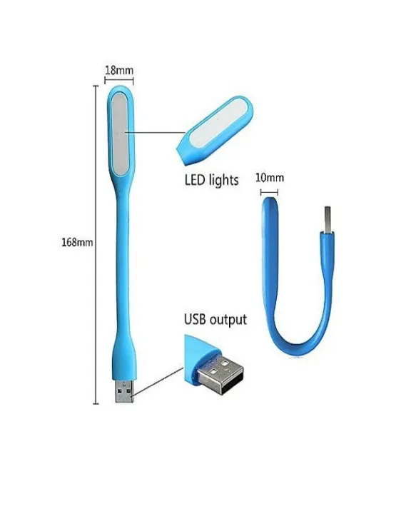 Usb Long Wire Led Bulb 3W + Led Lamp 1.2W-Multicolor | Daraz.pk