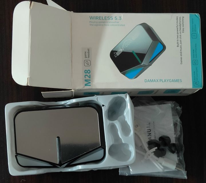 m28 earbuds | TWS bluetooth wireless EARPHONES with Powerbank Touch ...