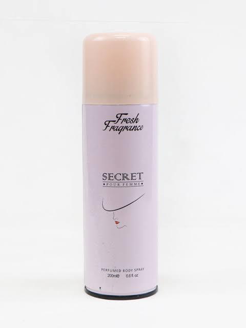 Secret Body Spray For Women - Fresh Fragrance 200ml | Daraz.pk