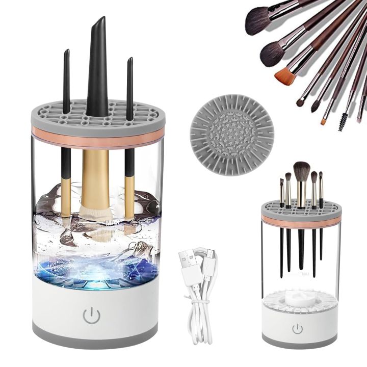 “USB Makeup Brush Spin Cleaner – Travel‑Friendly & Hygienic” | Daraz.pk