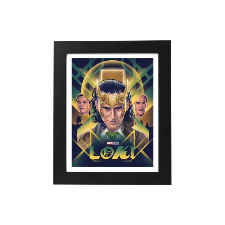 Loki The Avengers by the Marvel MCU Multiverse Fan Posters Vinyl Paper ...