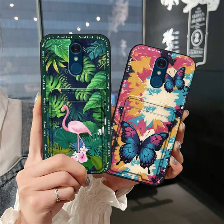 Shockproof Card slot Phone Case For LG Q7/Q7+/Q7A/Style L-03K-JP ...