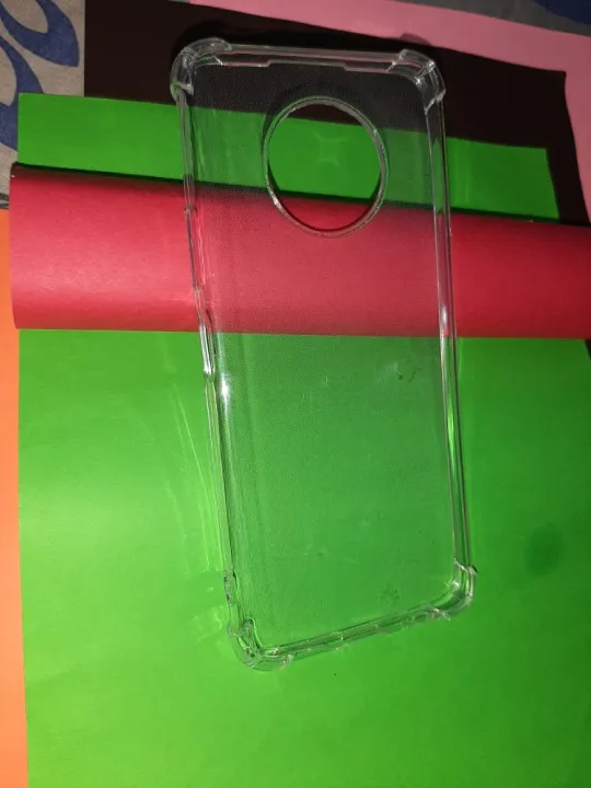 INFINIX NOTE 7 Soft Shock Proof Jelly Back Cover - Transparent | Daraz.pk