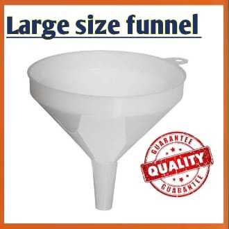 Funnel Plastic Funnel Large SIZE Funnel For Water Milk Oil | Daraz.pk