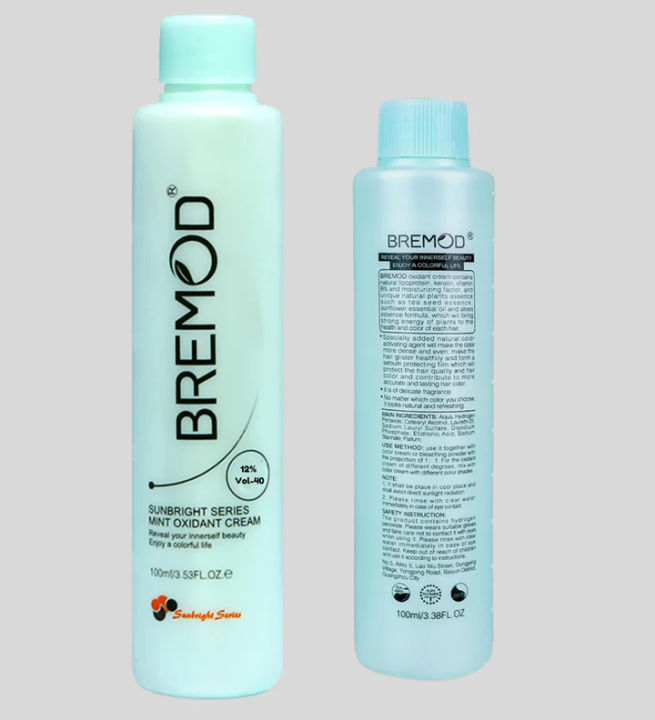BREMOD Cream Developer 40 Volume – 100ml | Strong Hair Bleach Activator ...