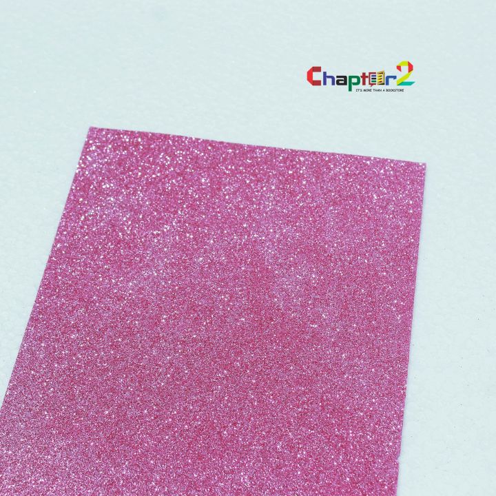 Pink Glitter Craft Foam Sheets A4 Size - Pack of 6 | Daraz.pk