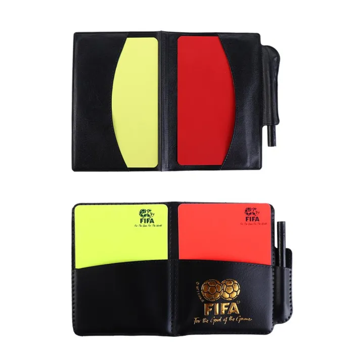 Football Equipment Red Card Soccer Referee Card Yellow Card Score ...