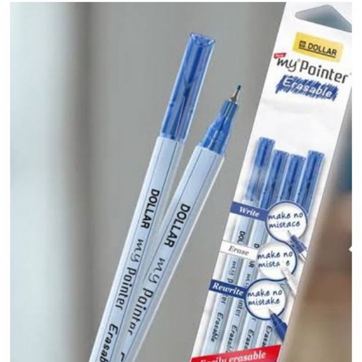 Dollar My Pointer Erasable 0.3mm (10 Pen/Pack) Erasable with ink remover - Dollar Pointers ...