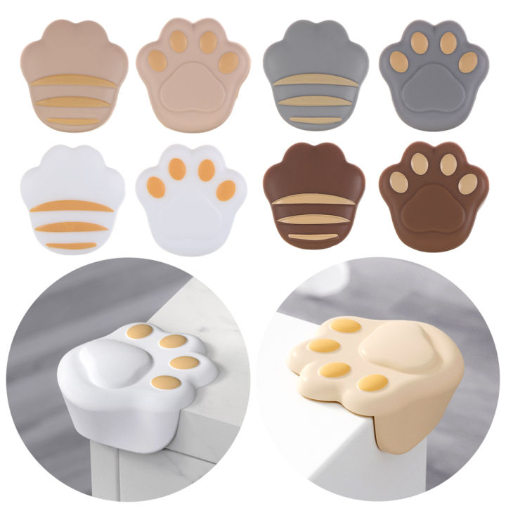 Silicone Cat Paw Baby Safe Table Protection Edge Anticollision Corner ...