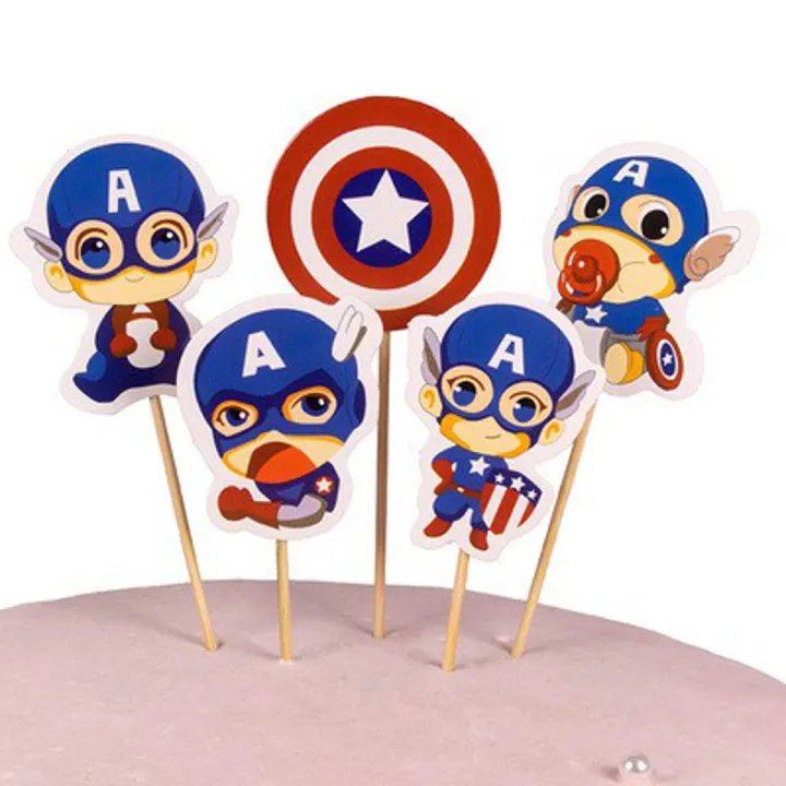 READY STOCK Marvel Avengers Batman Spiderman Captain America Ultraman ...