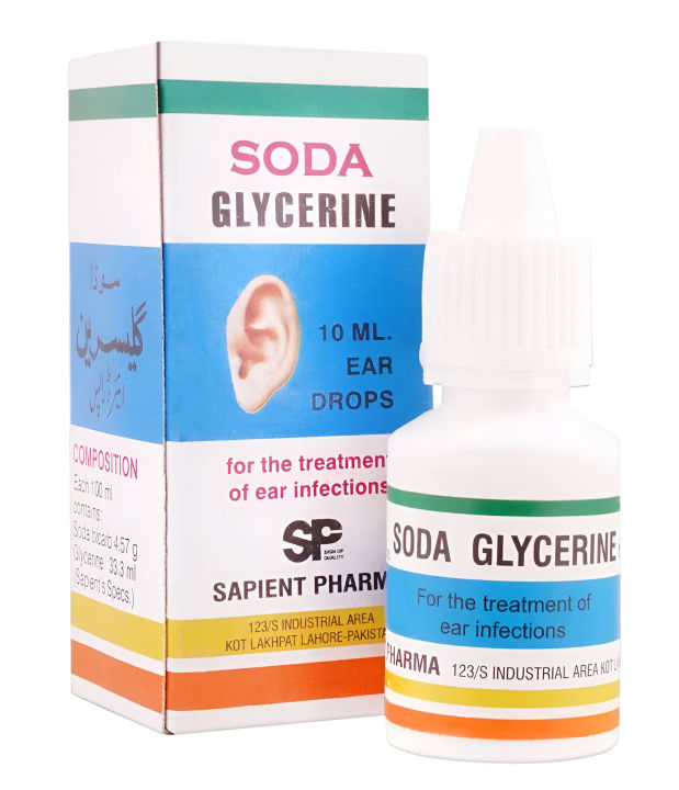 Soda Glycerin Ear Drops - Soda Glycerine Ear Drops for Cleaning ...