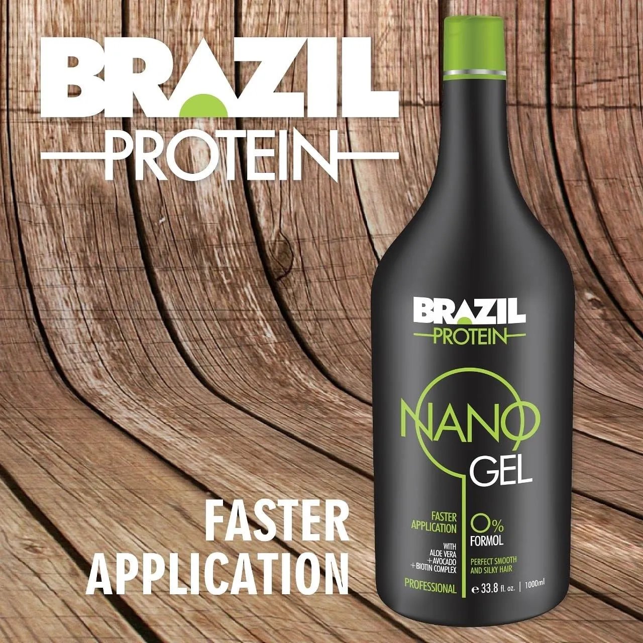 Brazil Protein Nano Gel Keratin One-Step Straightening Treatment Sulfate Free -1000ml | Daraz.pk