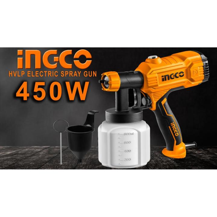 INGCO HVLP Electric Spray Machine 450W Industrial SPG3508 | Daraz.pk
