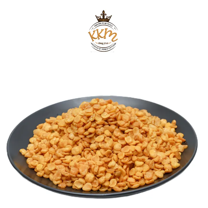 KKM Chana Daal Crunchy Snack - Golden Fried Chickpea Lentils - Spicy ...