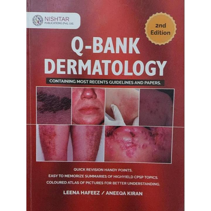 Q-BANK DERMATOLOGY BY Dr. LEENA HAFEEZ And Dr Aneeqa Kiran , Q Bank ...