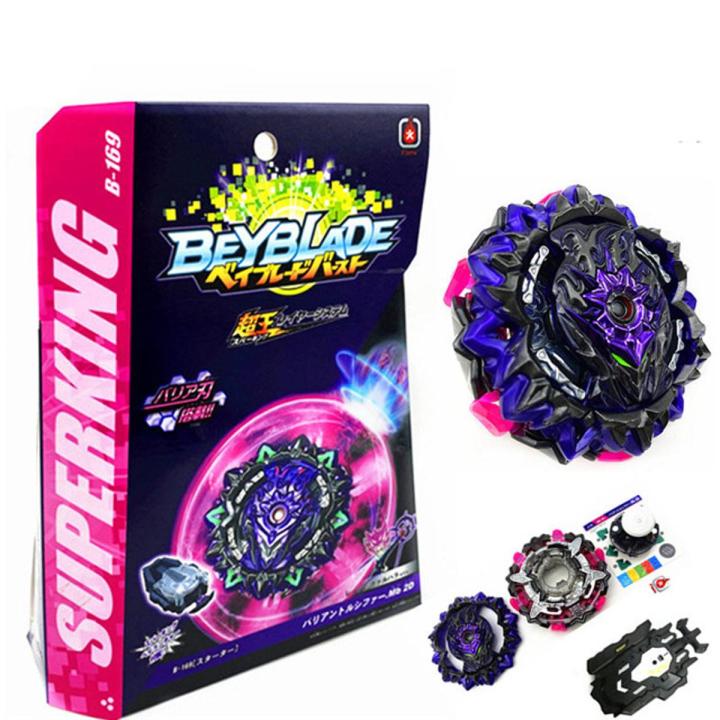 FLAME B-169 Variant Lucifer Beyblade Burst Set with Superking Bey ...
