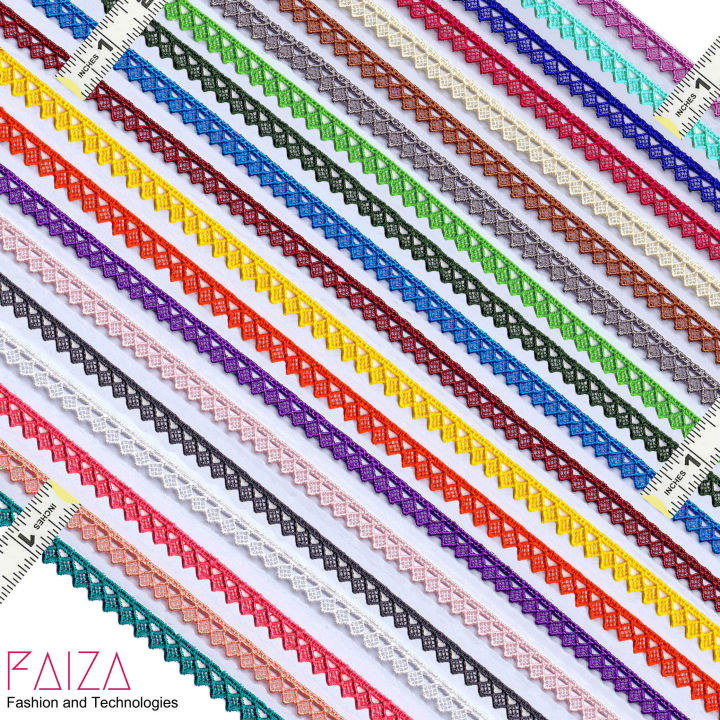 6.5 Yards/Gaz Elegant Premium Embroidery Shuttle Lace - Versatile ...