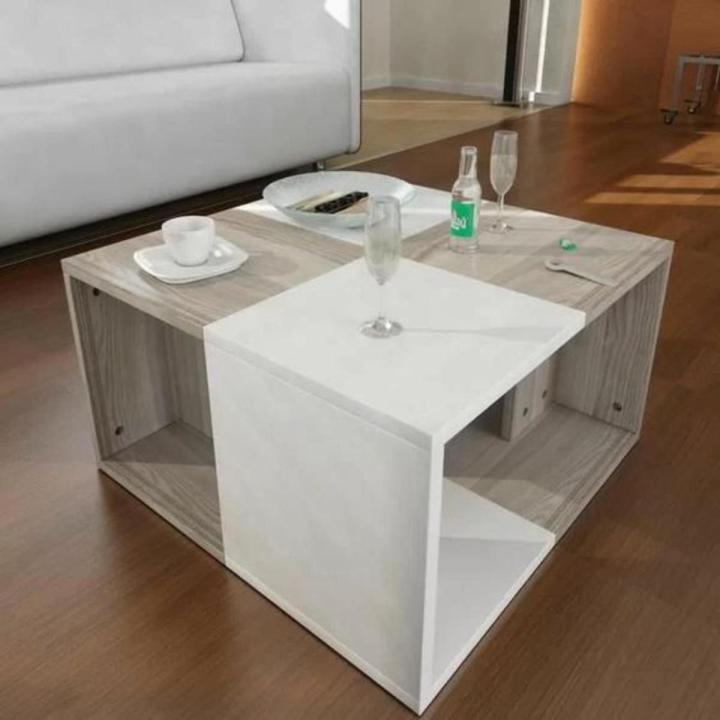 Modern-Center table 2 in 1 feature -MDF-TWCT15 | Daraz.pk