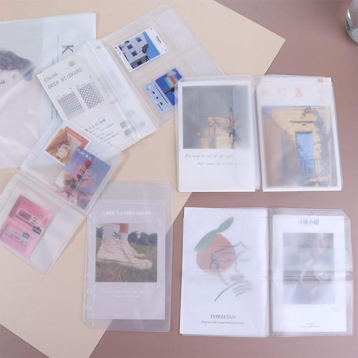 Convenient Waterproof Stickers Storage Diary Ticket Storage Photo Album ...