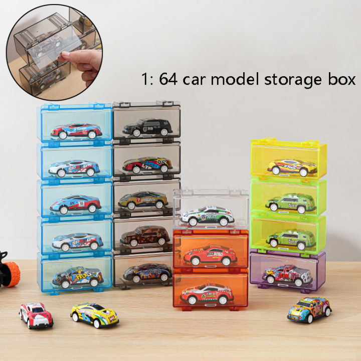 Toy Model Cars Display Box Transparent Dustproof Acrylic Display Rack ...