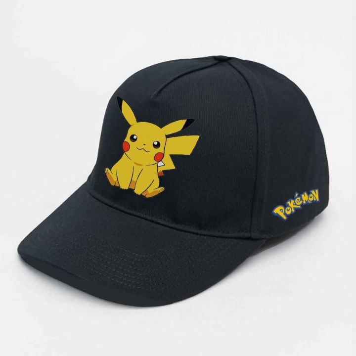 Pikachu Charm Cap For Anime Pokemon Cartoon Fans Boys Stylish Hat ...