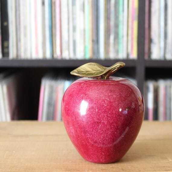 Marble Apple Home Decor, Decoration Piece Handmade Marble Home Decor ...