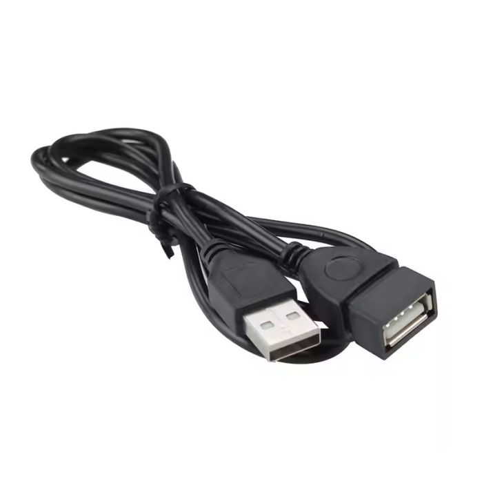 2.0 USB Extension cable 1Meter PC Laptop computer USB data cable wire Extender | Daraz.pk