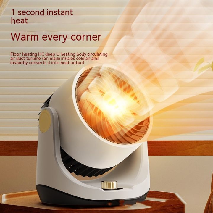 Warm Air Blower Household Mini Office Desk Surface Panel Winter Gadgets ...