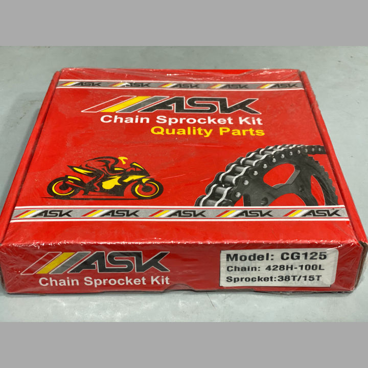 Chain Sprocket Kit-CD 70-ASK Grari Kit | Daraz.pk