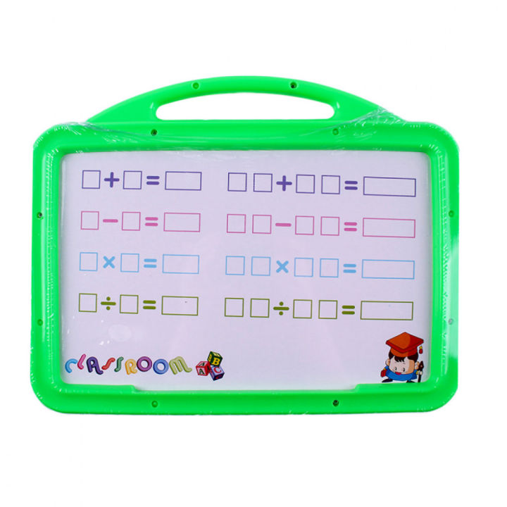 Magnetic Whiteboard Easel with 26 Alphabet Letters & Dry Erase Marker ...