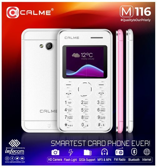 Calme M116 - 1.8 Inch Display - Dual Sim - Slim Phone - Auto Call ...
